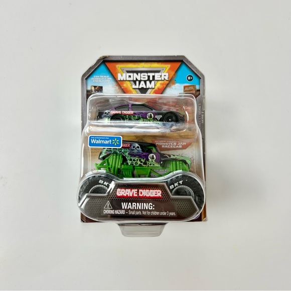 Monster Jam | Toys | Monster Jam 64 Diecast 2pack Grave Digger Truck ...